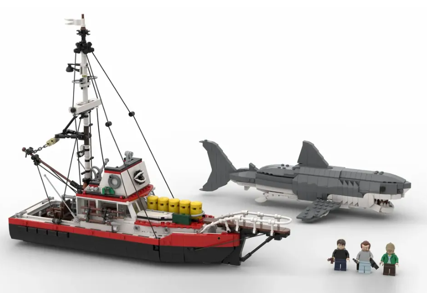 Lego Officially Releasing Fan Ideas JAWS Set — Macabre Daily
