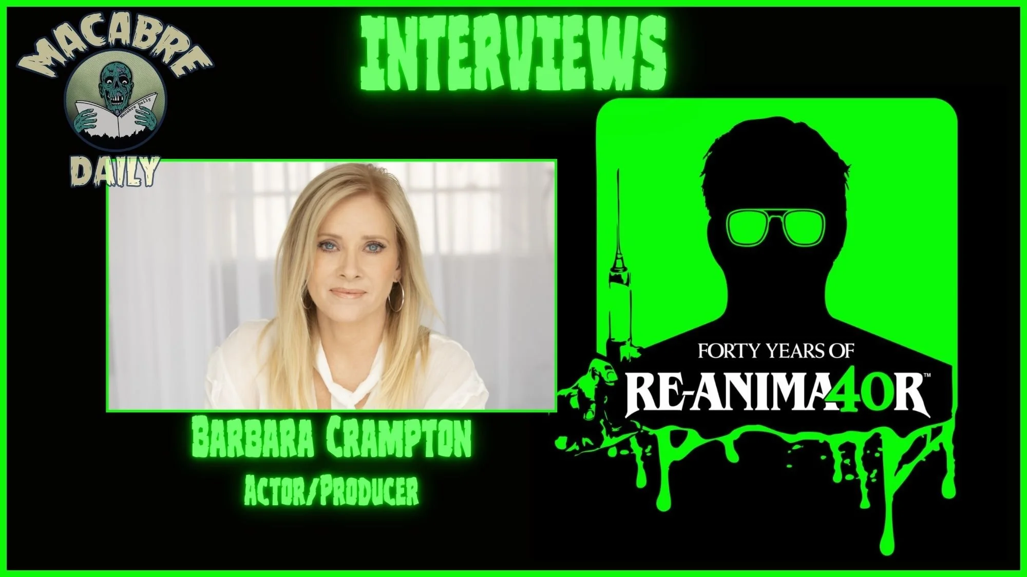 "RE-ANIMATOR" 40th Anniversary: Barbara Crampton On The Legacy Of "RE ...