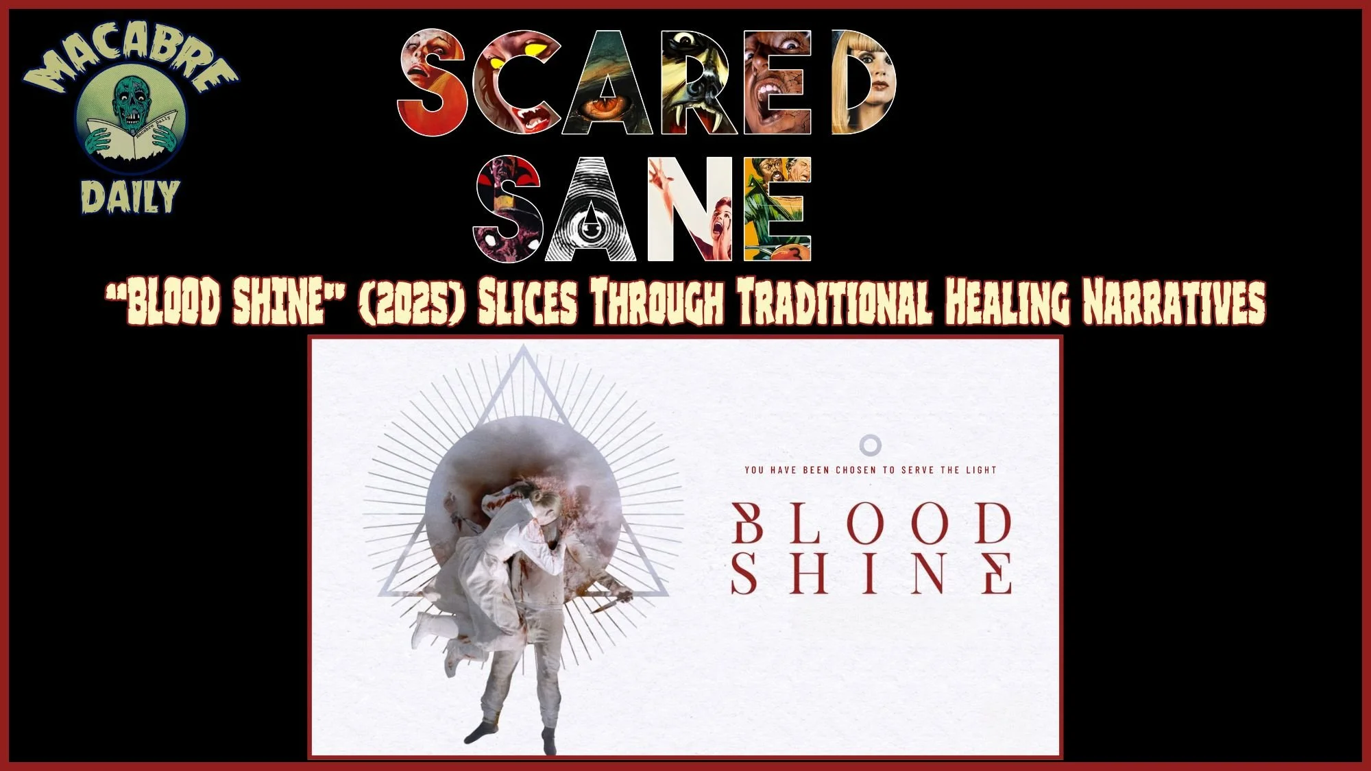 SCARED SANE: “BLOOD SHINE” (2025) Slices Through Traditional Healing ...