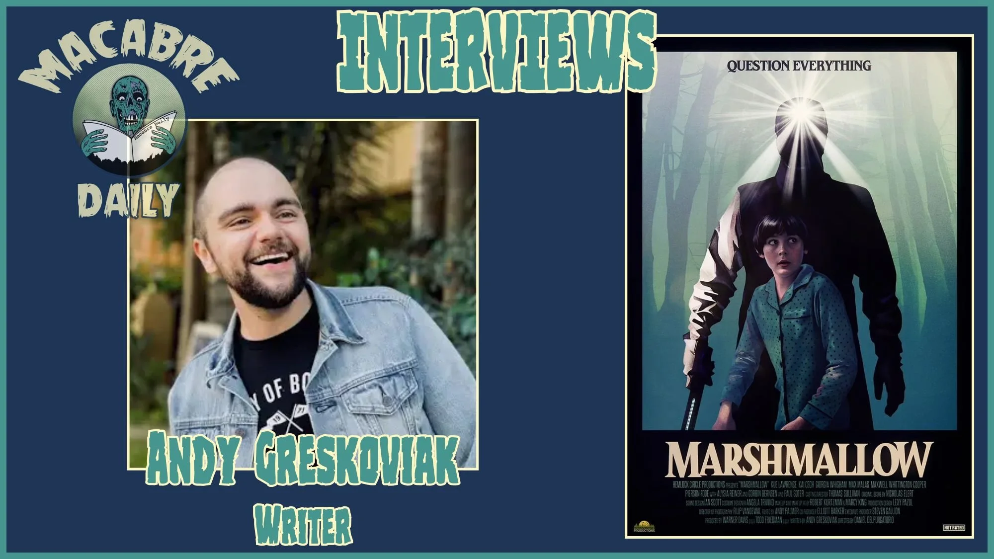 "MARSHMALLOW" Writer Andy Greskoviak Discusses Authenticity And Childhood Horror (INTERVIEW ...