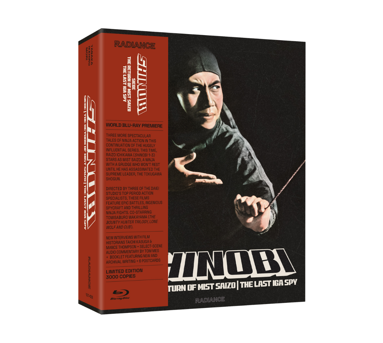 COLLECTOR'S CRYPT - SHINOBI VOL 2 (RADIANCE BLU-RAY) — Macabre Daily