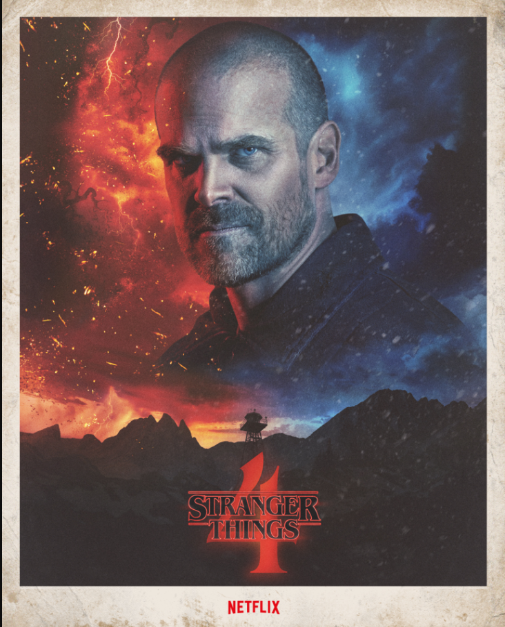 STRANGER THINGS Season 4 - 3 New Retro Style Character Posters Released ...