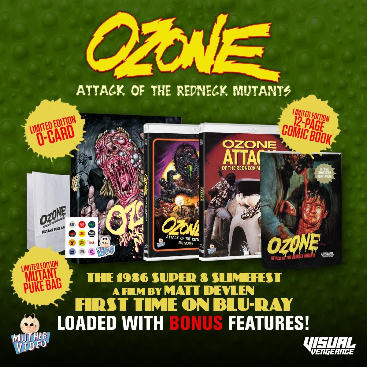COLLECTOR'S CRYPT - "OZONE: ATTACK OF THE REDNECK MUTANTS" (VISUAL ...