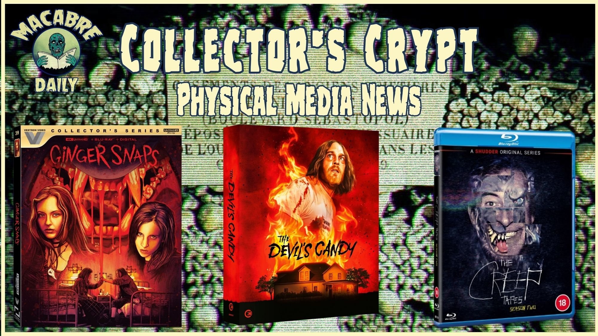 COLLECTOR'S CRYPT: Physical Media News (April 28, 2026) — Macabre Daily