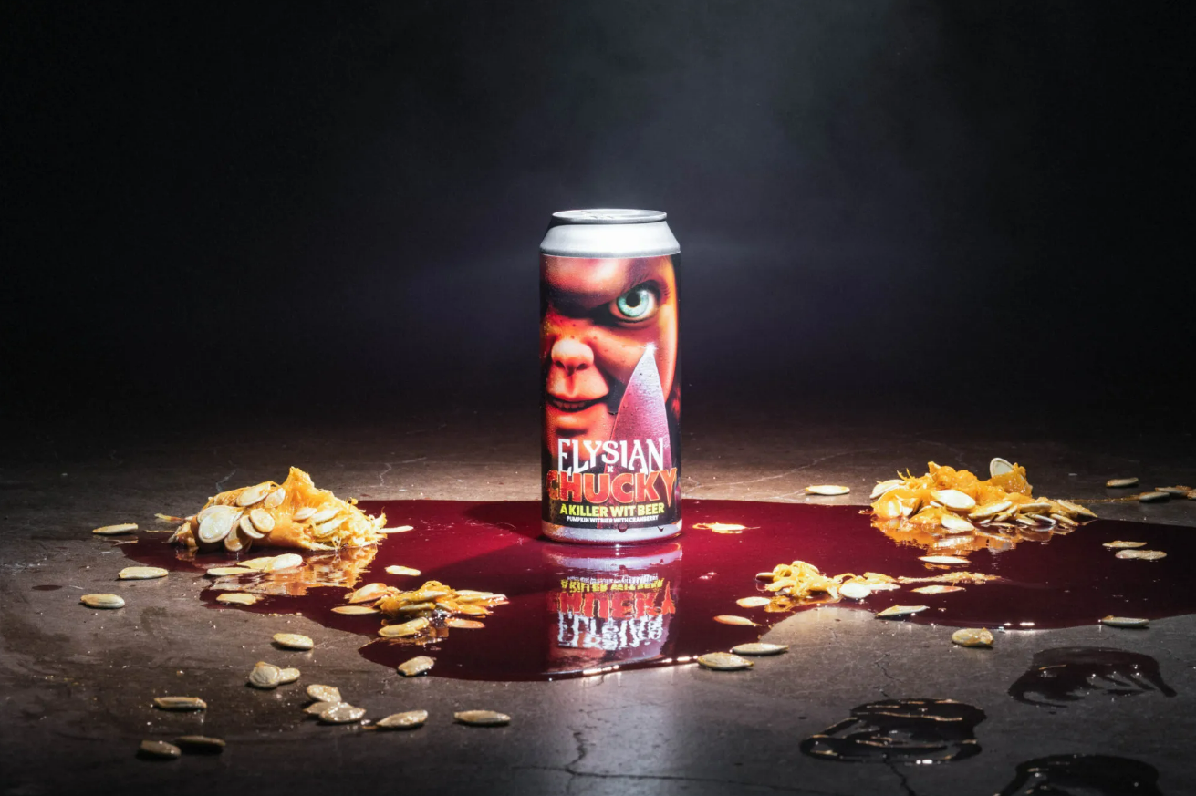 Elysian Brewing Teams Up With 'CHUCKY' For New Killer Pumpkin Beer This Halloween! — Macabre Daily