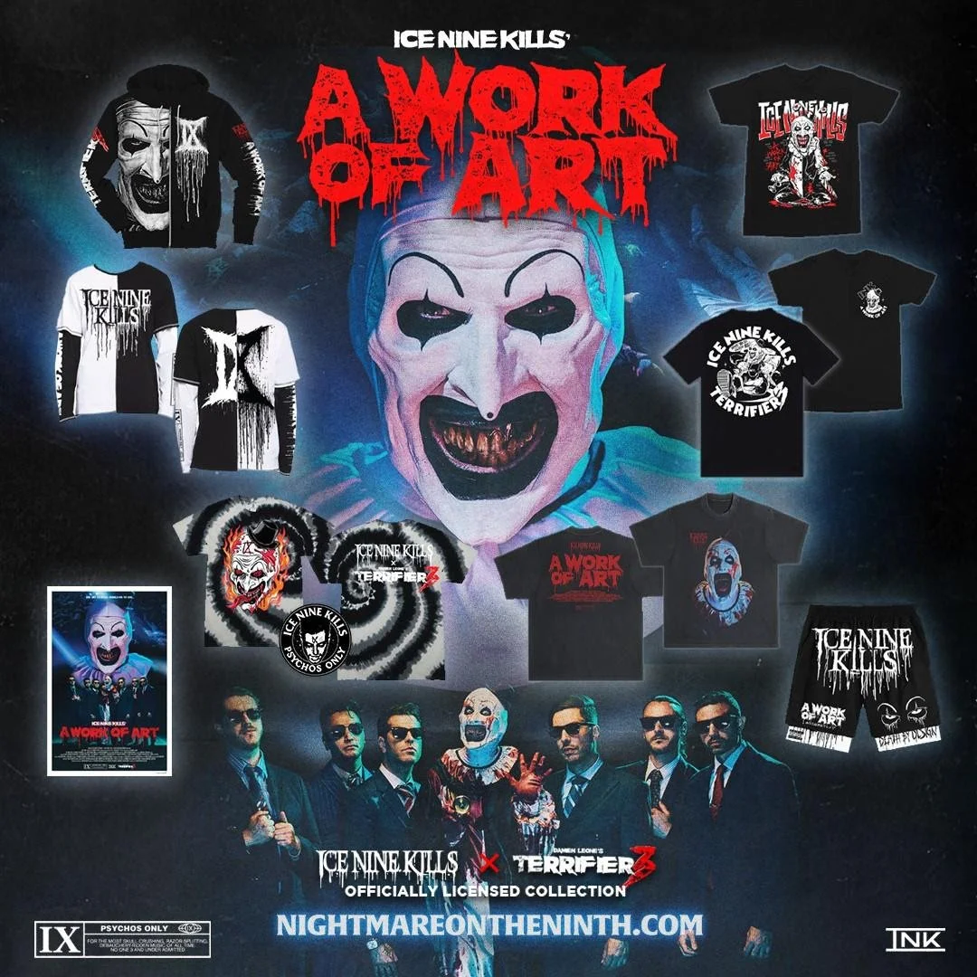 ICE NINE KILLS' "A WORK OF ART" Is Breaking Records! — Macabre Daily