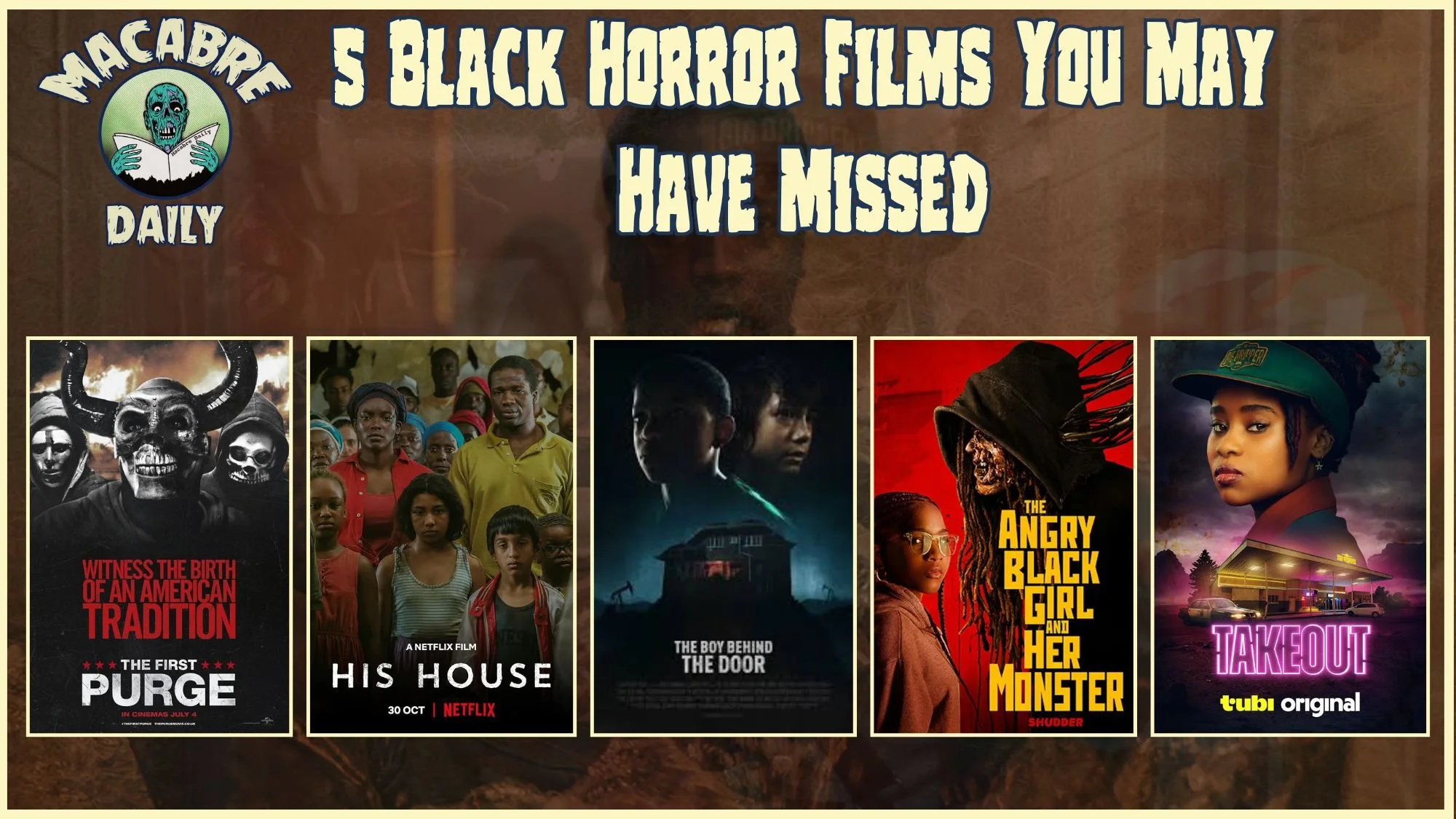 5 Black Horror Films You May Have Missed (RANT) — Macabre Daily
