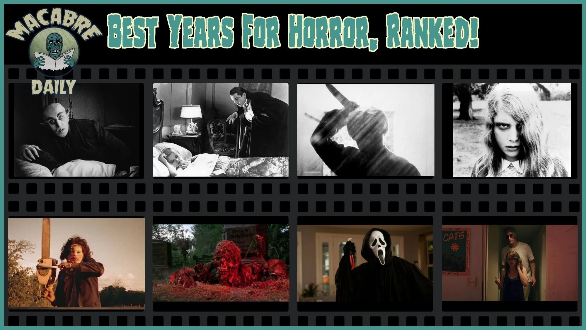10 Best Years For Horror, Ranked! (RANT) — Macabre Daily