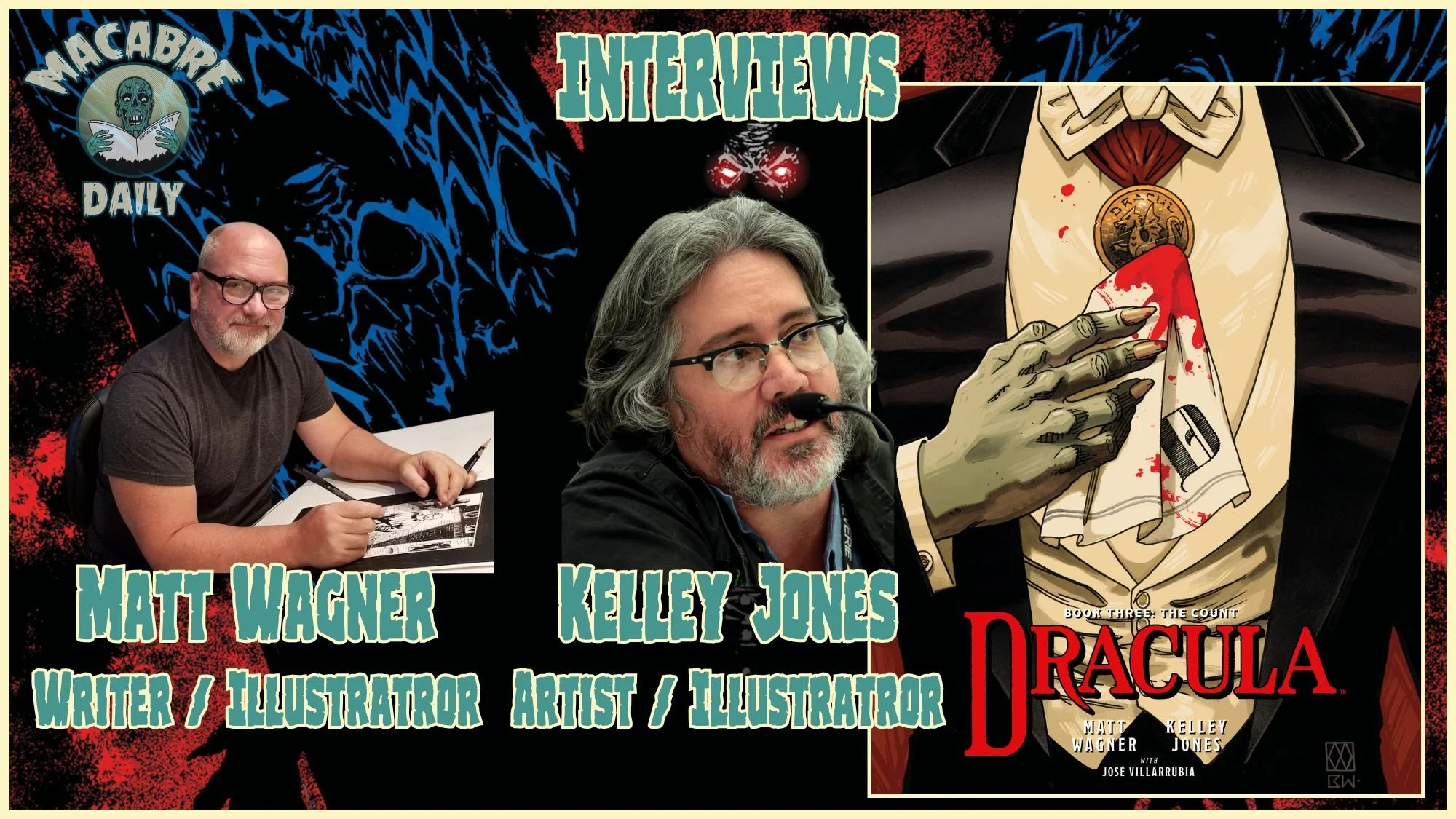 Matt Wagner and Kelley Jones’s Dish On The Details For "DRACULA: BOOK ...