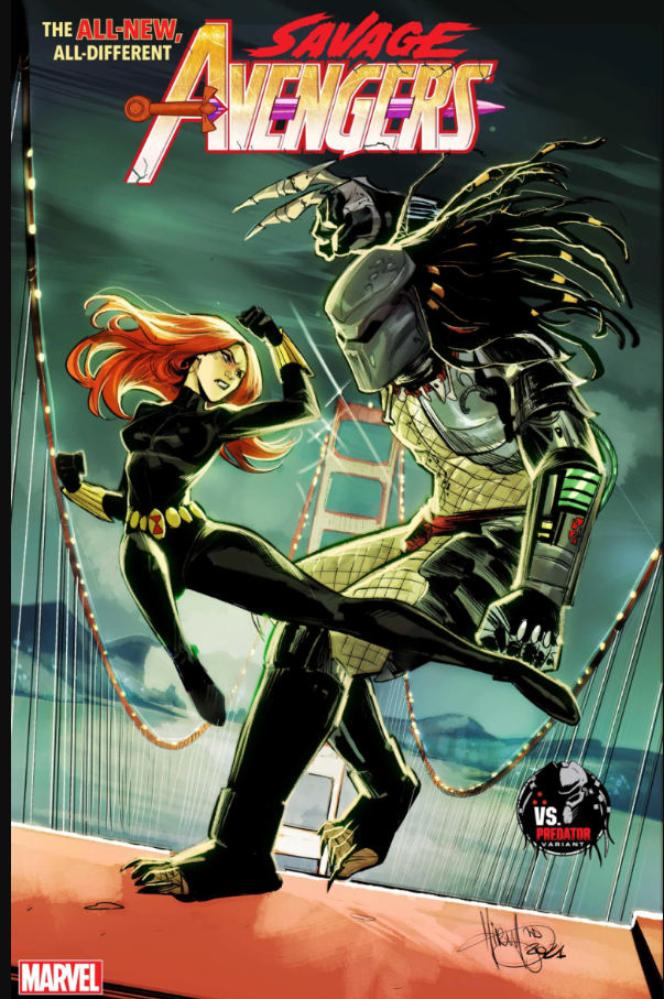 PREDATOR Hunts The Marvel Universe In New Mash-Up Variant Comic Covers ...