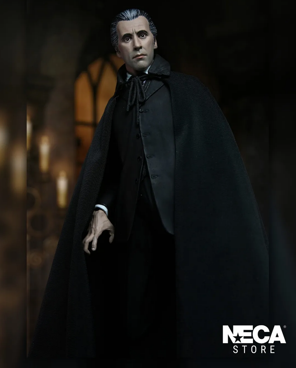 NECA unleashes ultimate Christopher Lee DRACULA figure from 'HORROR OF ...