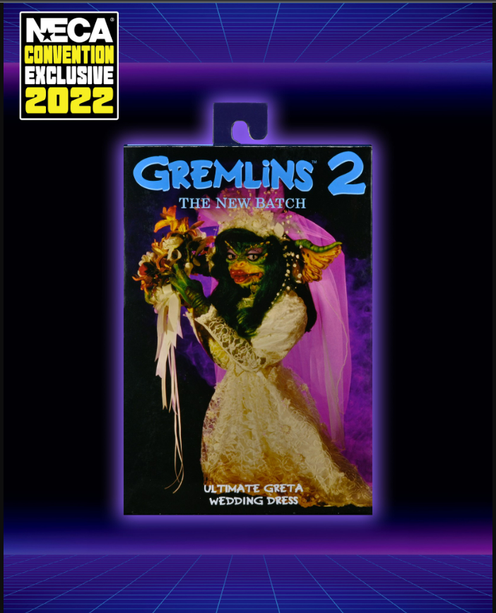 NECA Reveals New Gremlins Con Exclusive Ultimate Wedding Greta Figure ...