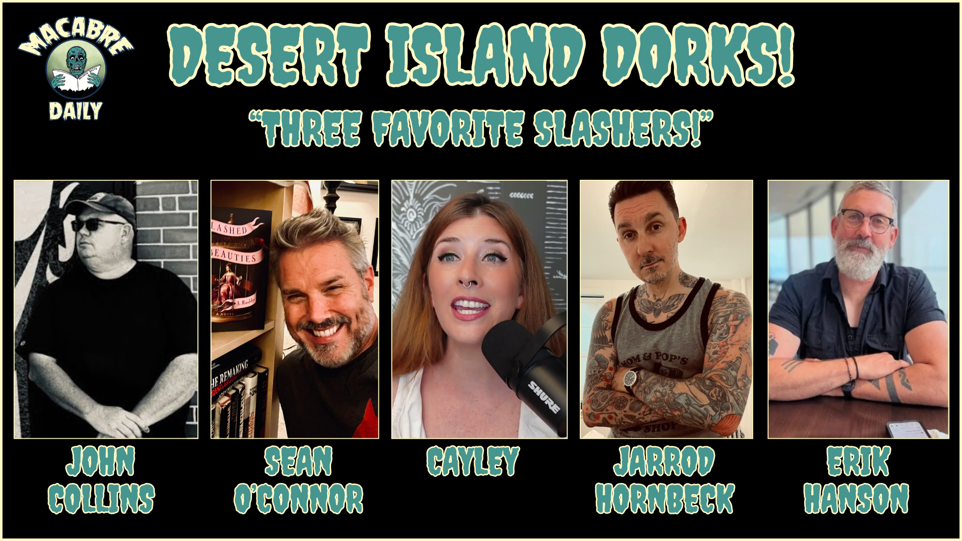 DESERT ISLAND DORKS Discuss Their Top 3 Favorite Slashers Of All Time ...