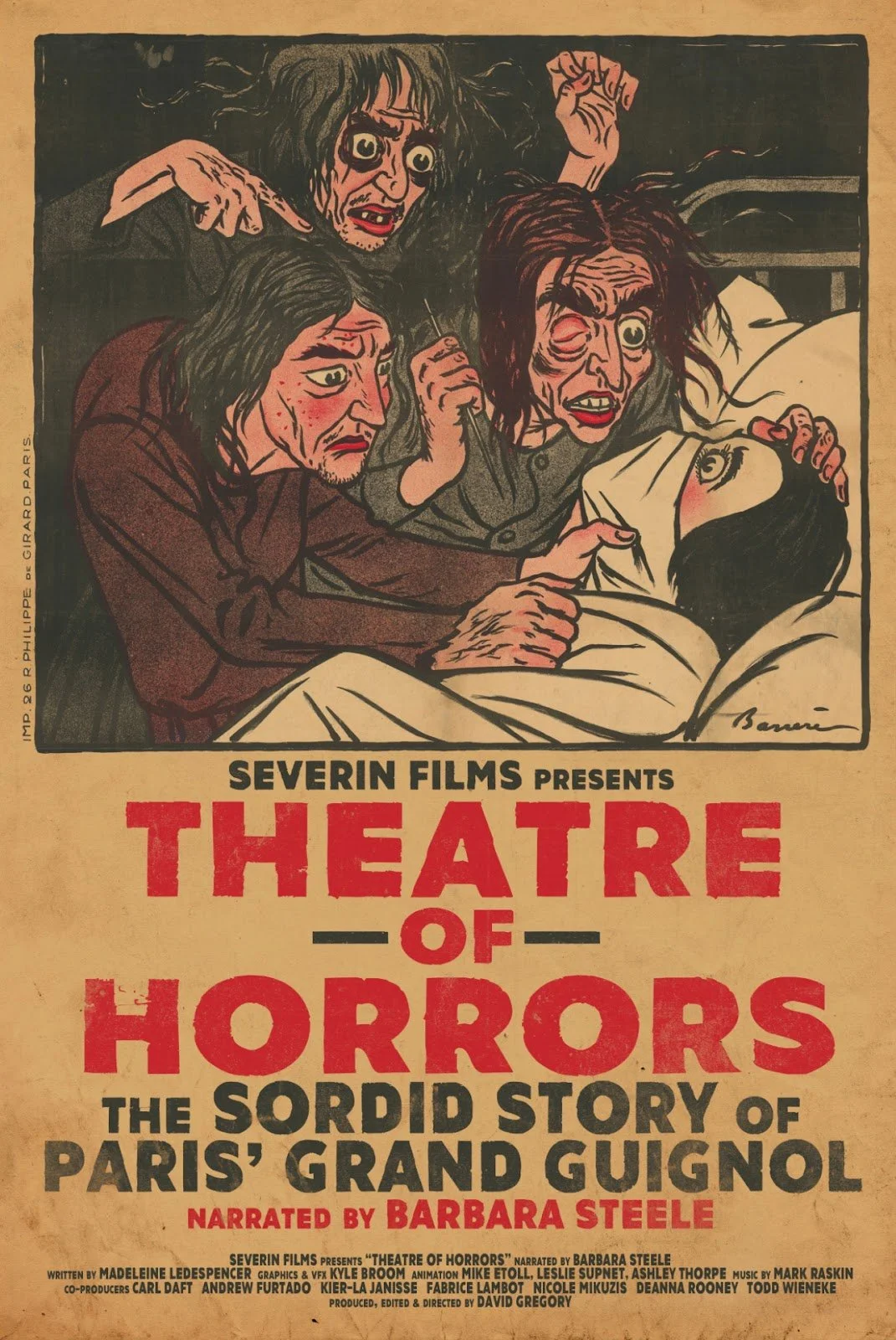 Severin Films' "THEATER OF HORRORS" (2025) To Premiere At L’ETRANGE ...