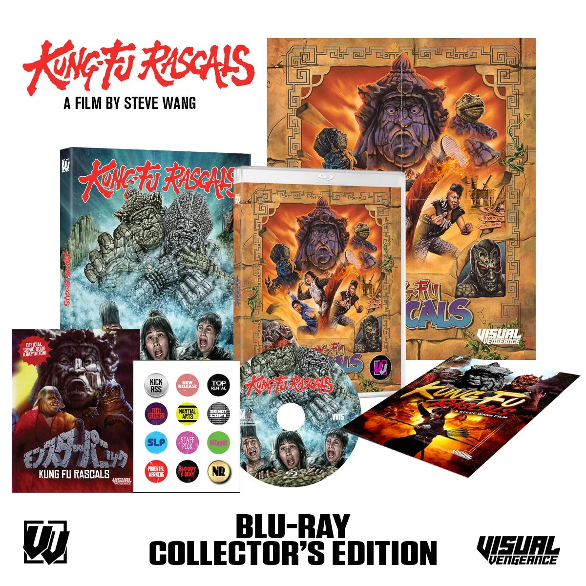 VISUAL VENGEANCE Is Back With "KUNG-FU RASCALS"! — Macabre Daily