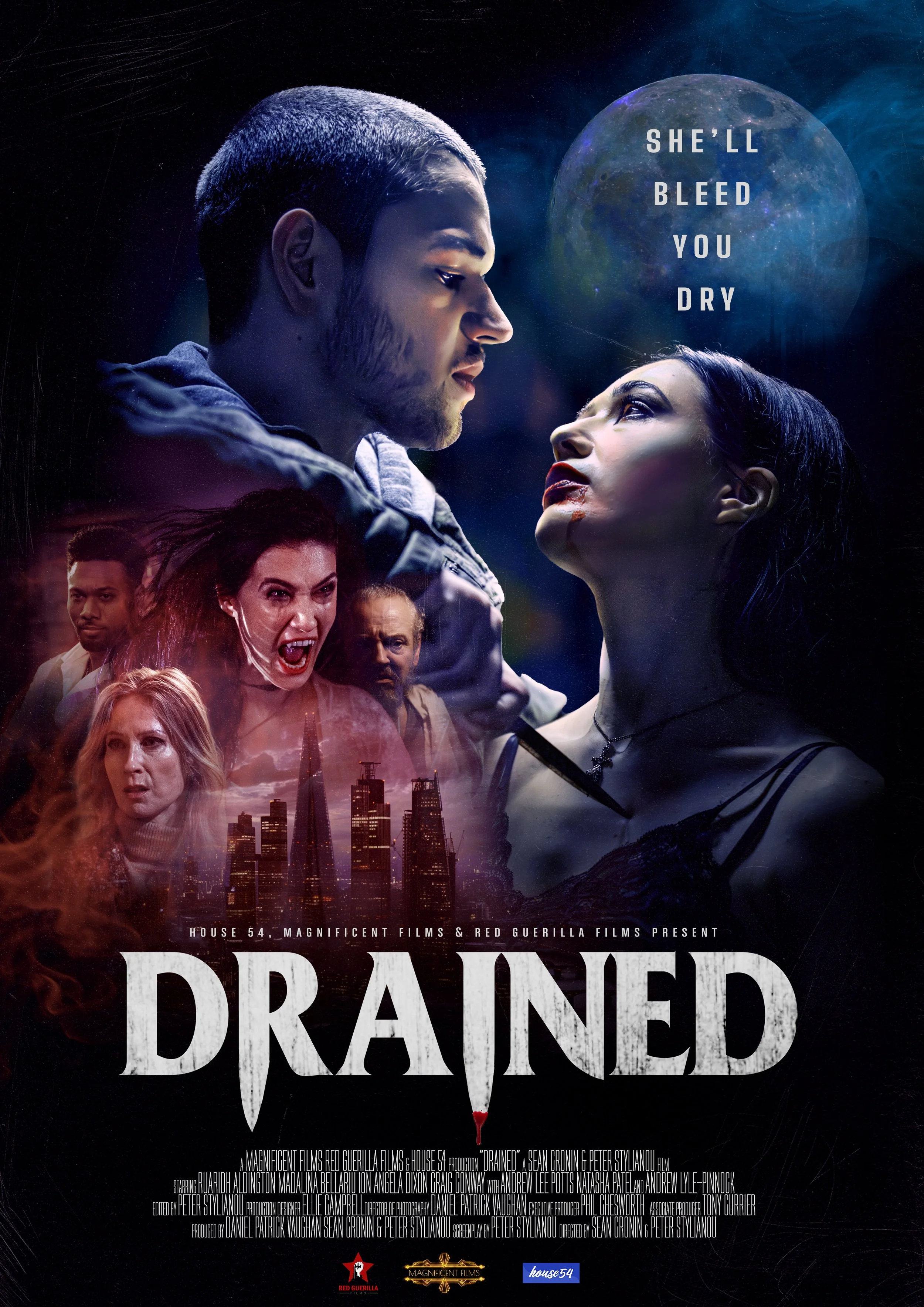 Sink Your Teeth Into This EXCLUSIVE New Clip And Stills From "DRAINED" (2025)! — Macabre Daily