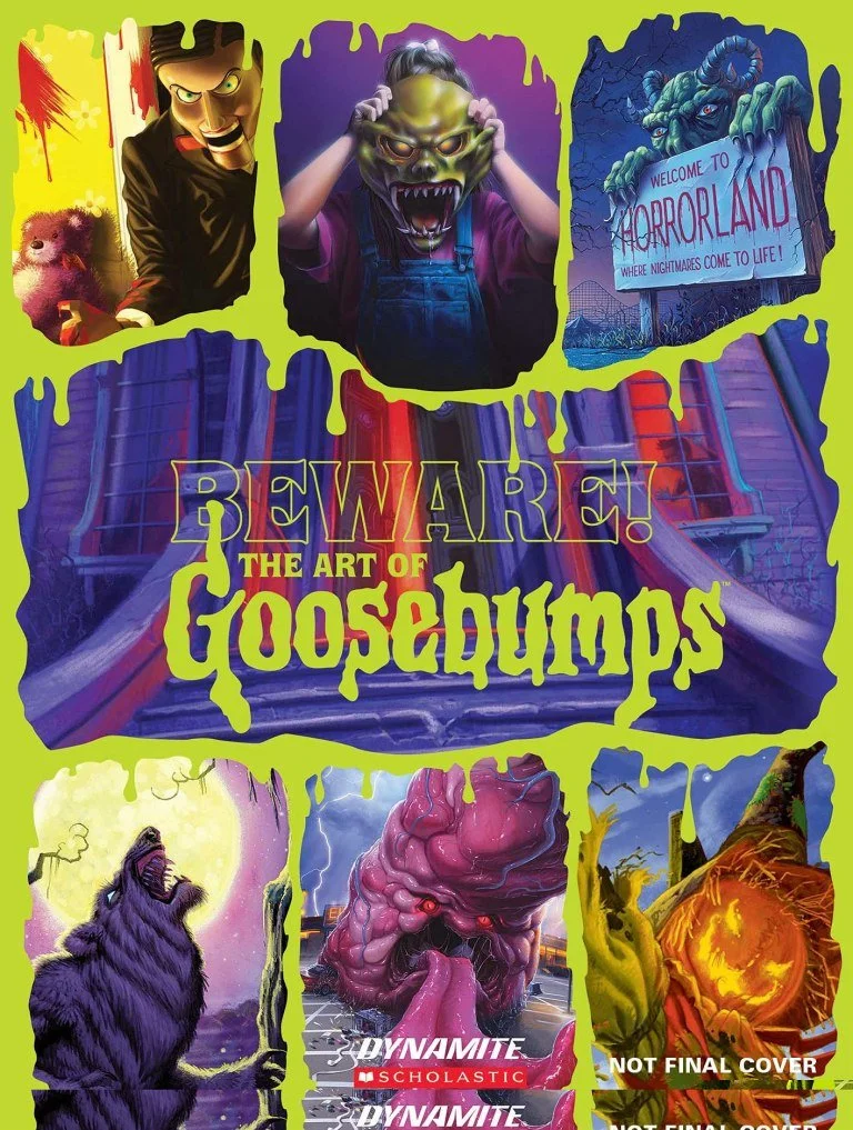 'THE ART OF GOOSEBUMPS' Spotlights R.L Stine's Classic Goosebump Book ...