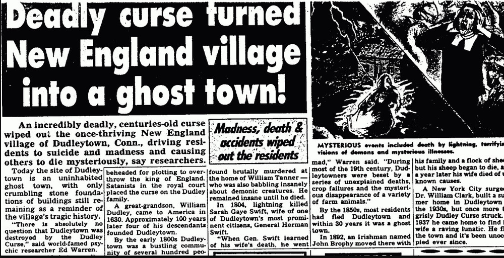 Macabre Mysteries: What Lurks In Dudleytown, Connecticut? — Macabre Daily