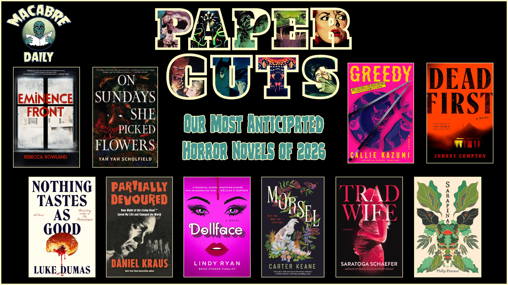PAPER CUTS: Our Most Anticipated Horror Novels of 2026 - Part One ...