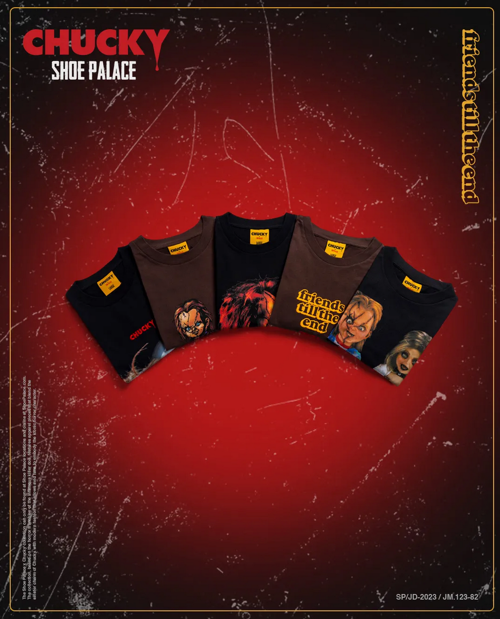 Chucky Joins Forces With Shoe Palace for 14-Item Clothing Collection ...