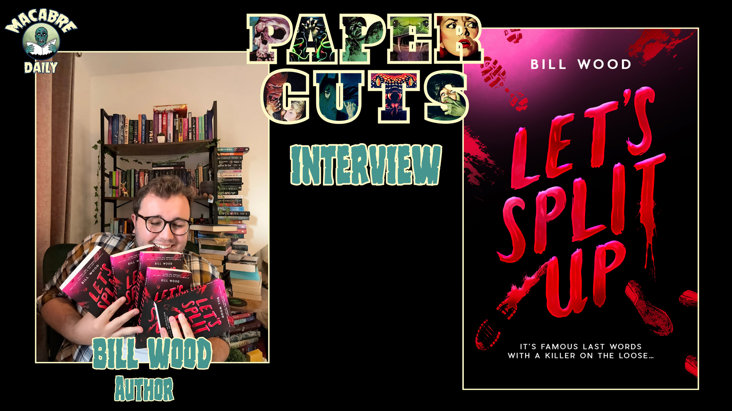 PAPER CUTS: Author Bill Wood Talks Teens, Slashers, And Scooby-Doo ...
