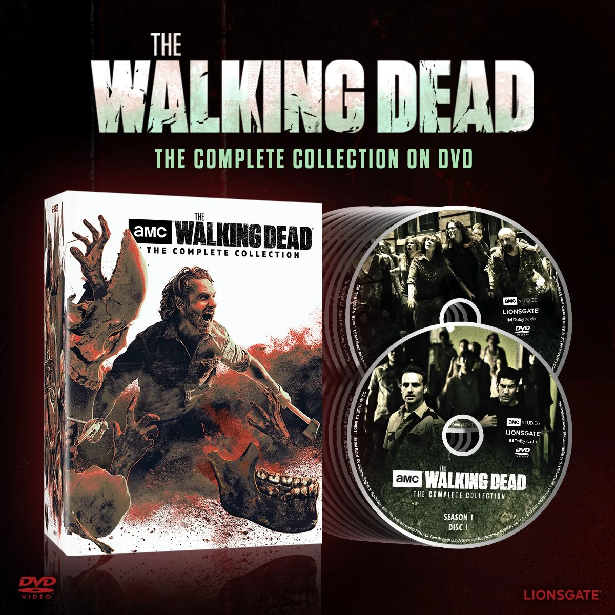 Lionsgate Announce "The Walking Dead" Complete Collection Coming to Blu-ray and DVD This October ...