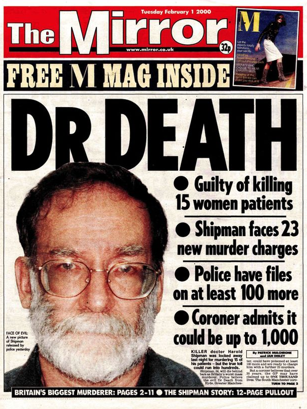 KILLER PROFILES: Harold Shipman Aka "DOCTOR DEATH" — Macabre Daily