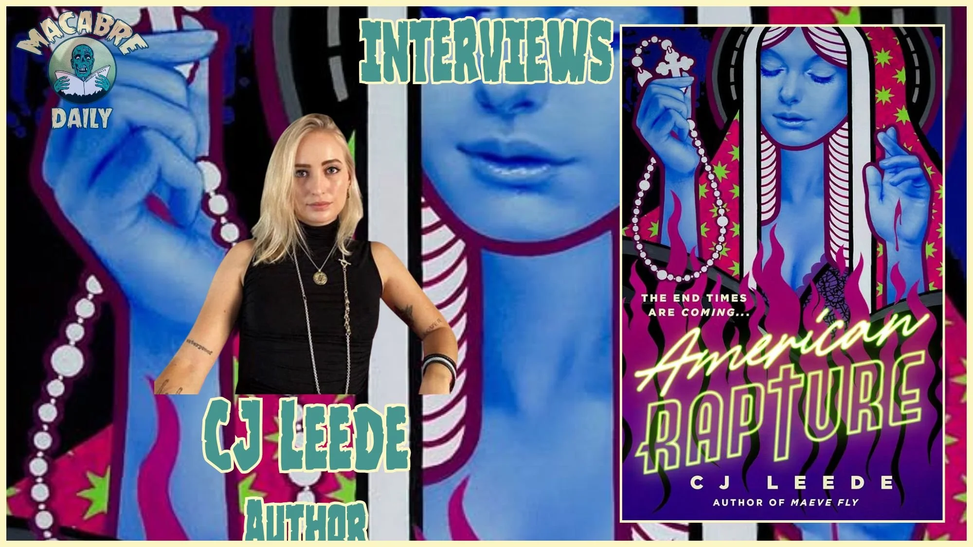 CJ LEEDE Testifies for "AMERICAN RAPTURE" (INTERVIEW) — Macabre Daily