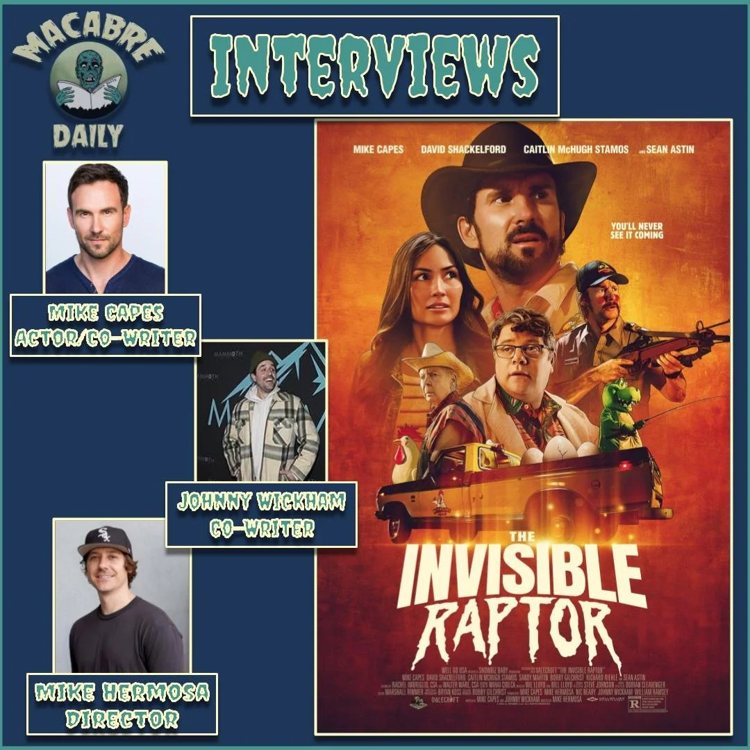 "THE INVISIBLE RAPTOR" Creative Team Talks About Their Spielbergian Horror Comedy (INTERVIEW ...