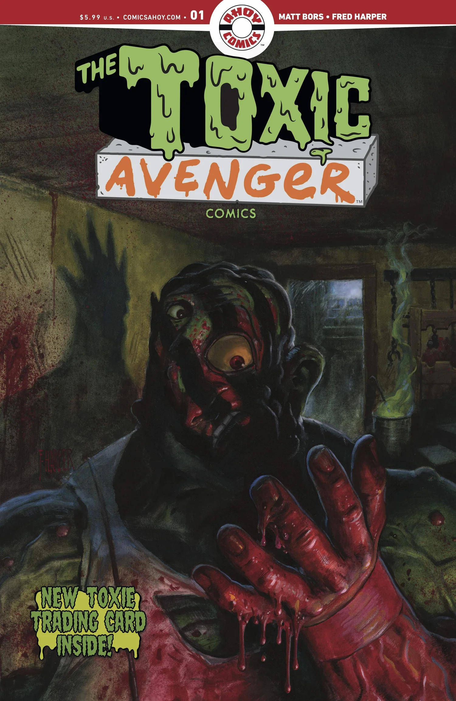 AHOY Comics Launches Ongoing "TOXIC AVENGER" Comic Book Series ...