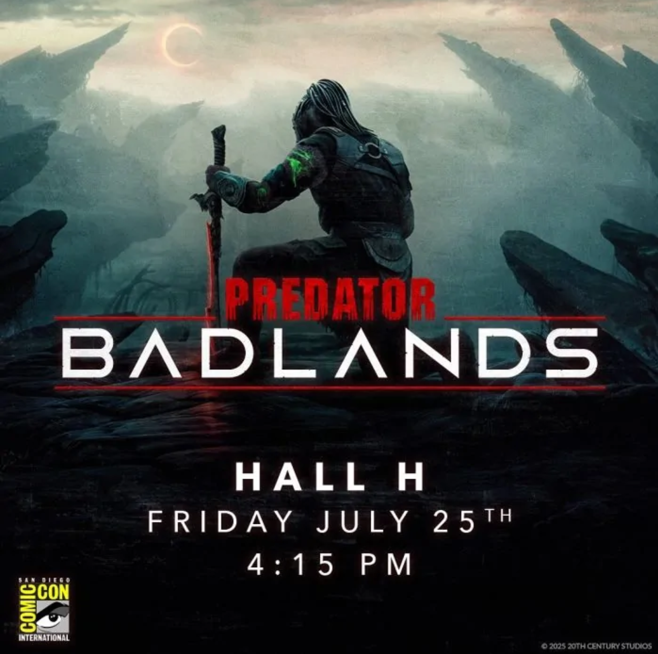 SDCC 2025: "PREDATOR: BADLANDS" Set To Turn Comic-Con's Hall H Into A ...