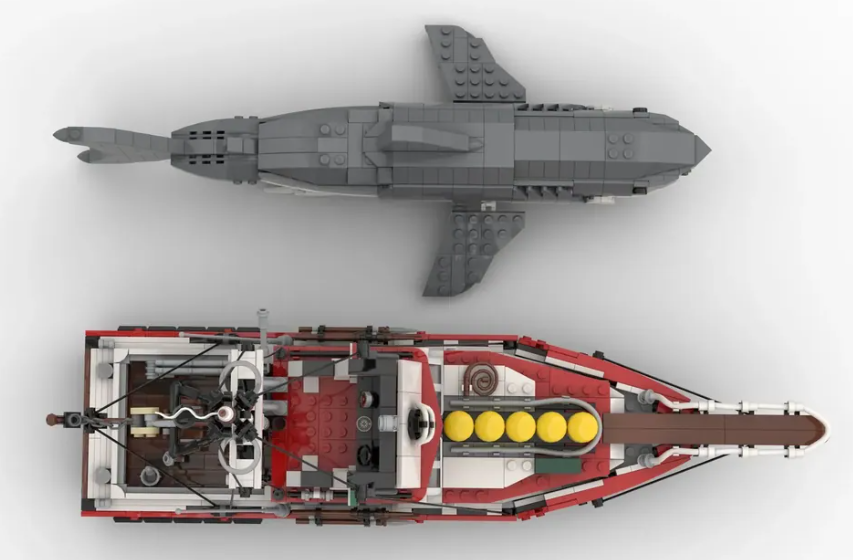 Lego Officially Releasing Fan Ideas JAWS Set — Macabre Daily