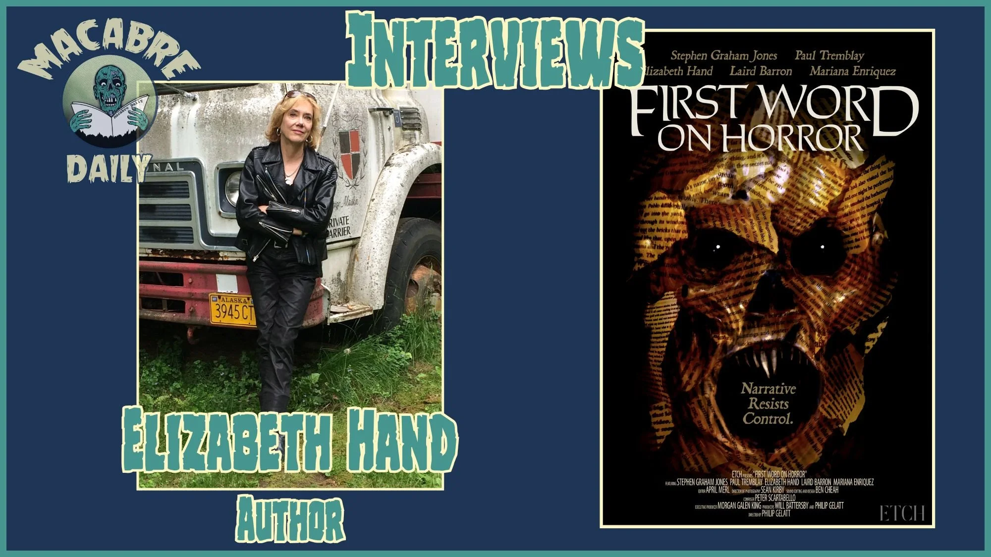 ELIZABETH HAND Talks About Her Phenomenal Episode For "FIRST WORD ON ...