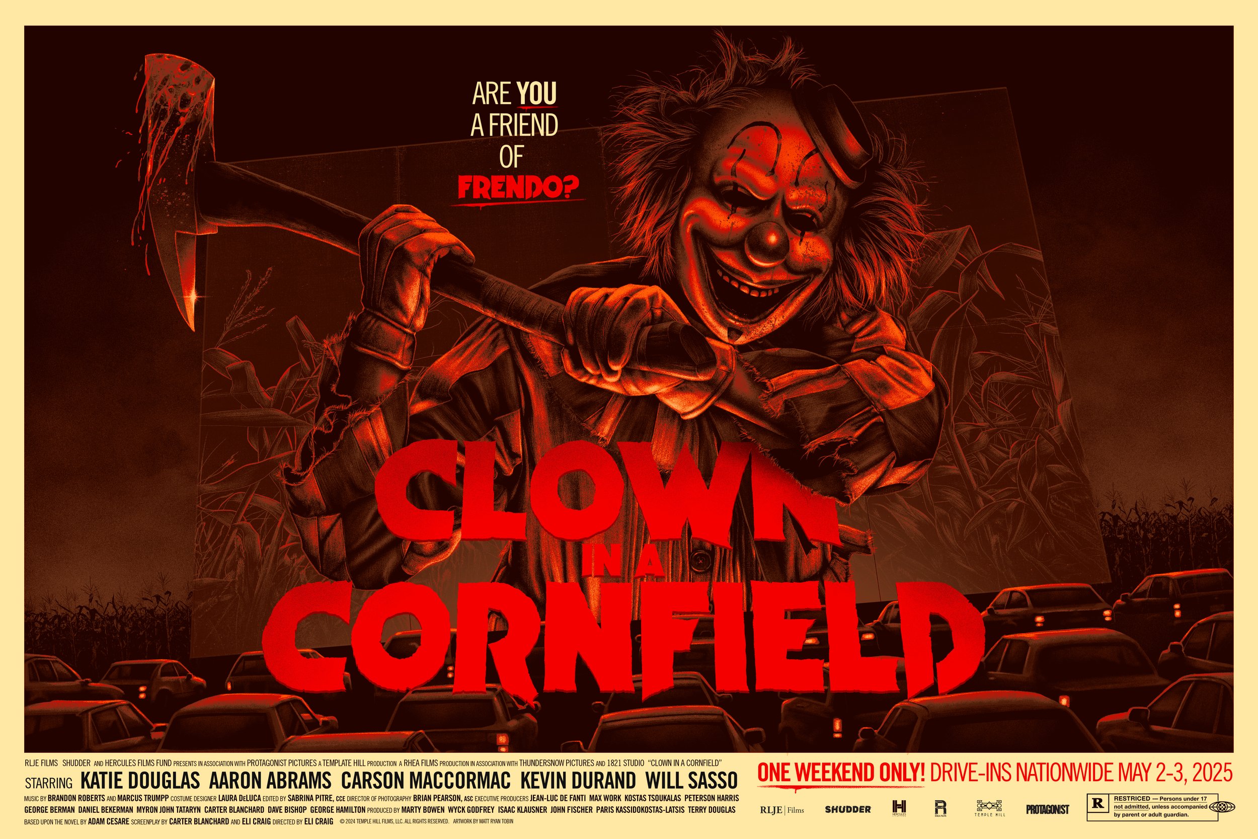 "CLOWN IN A CORNFIELD" (2025) Heads To The Drive-In For Early ...