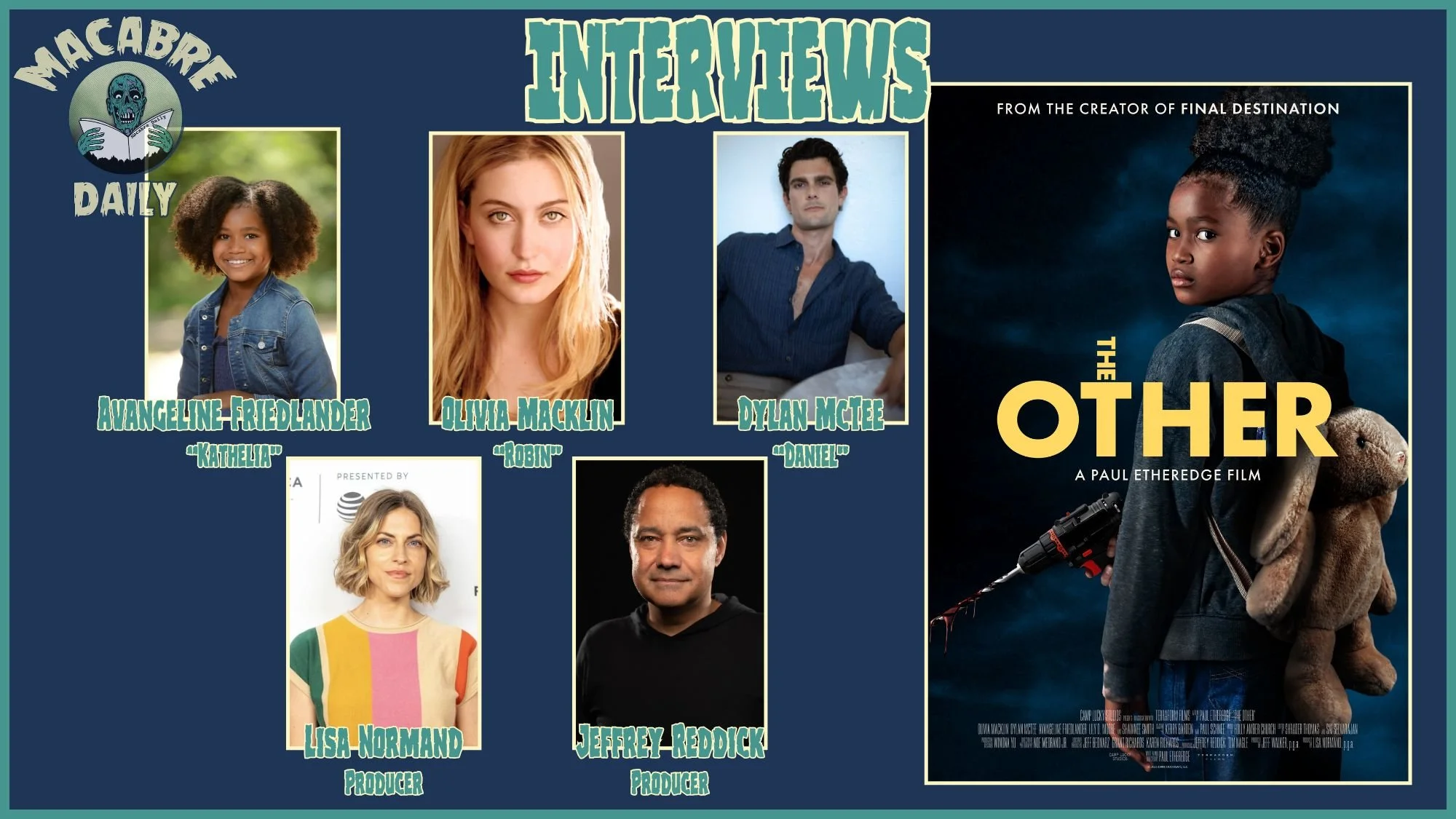 Cast And Producers Of "THE OTHER" (2025) Discuss Bringing Horror To The ...