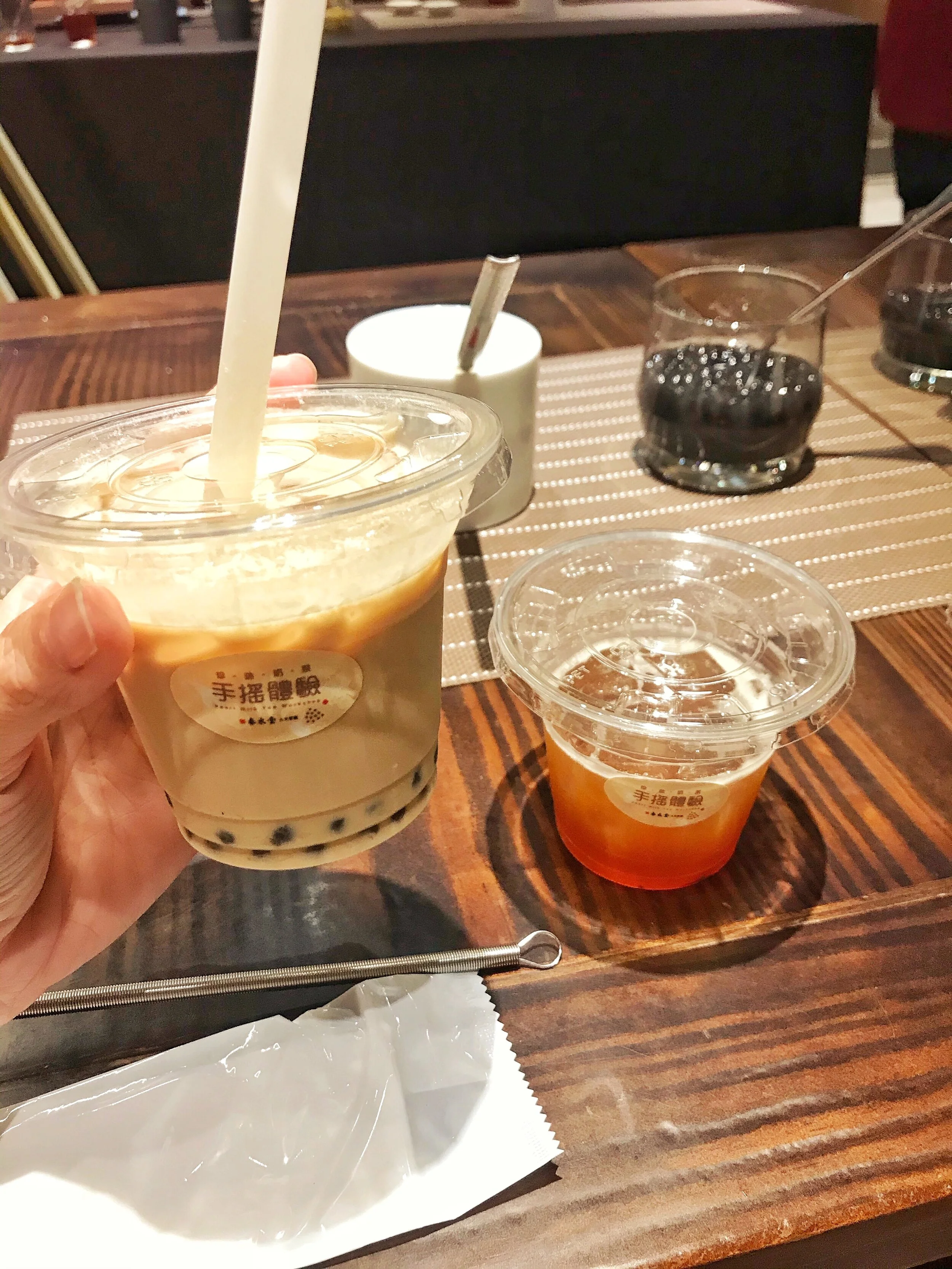 where to drink boba or bubble tea in taiwan (sit-down restaurants ...