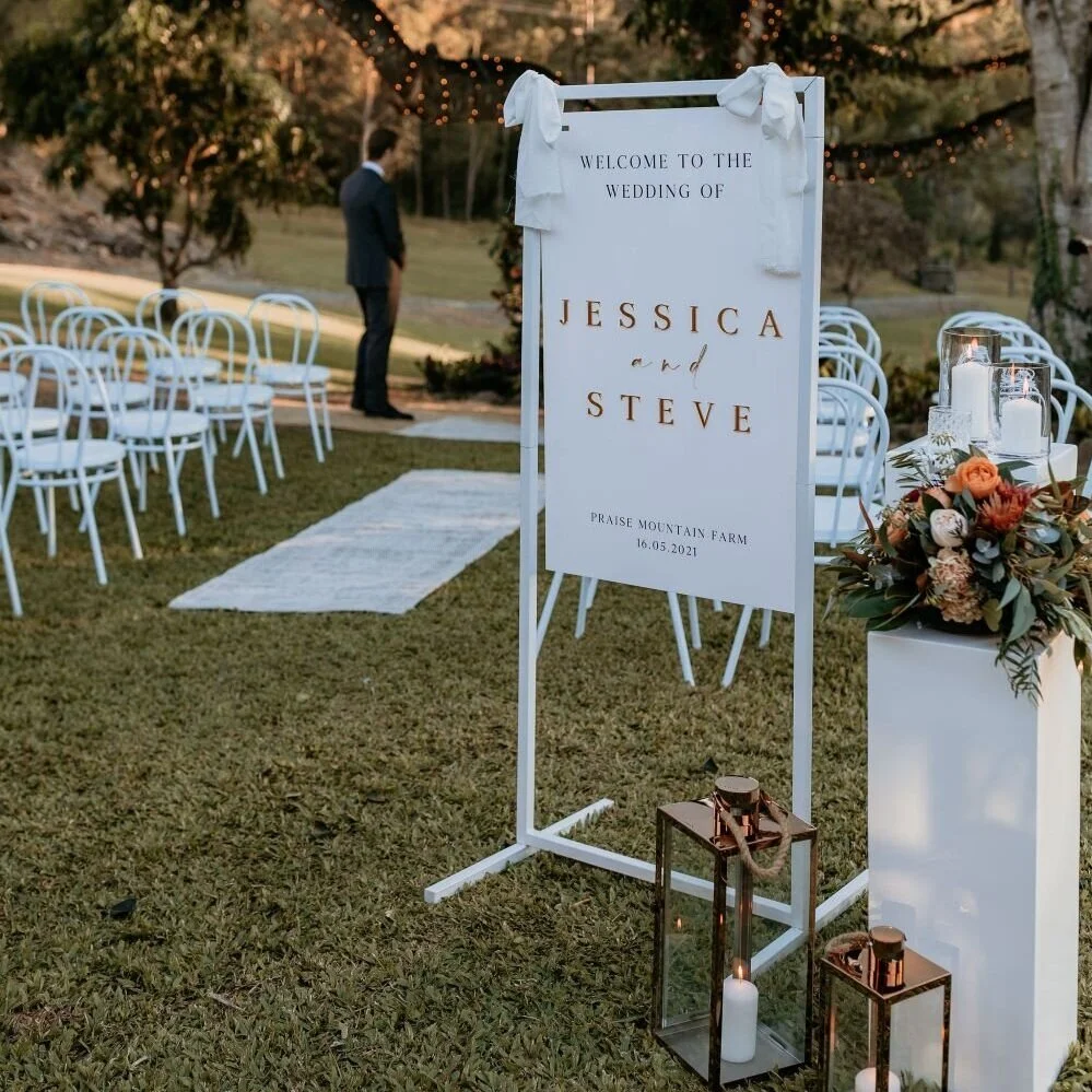 Event hire props — Aurora + Co Events