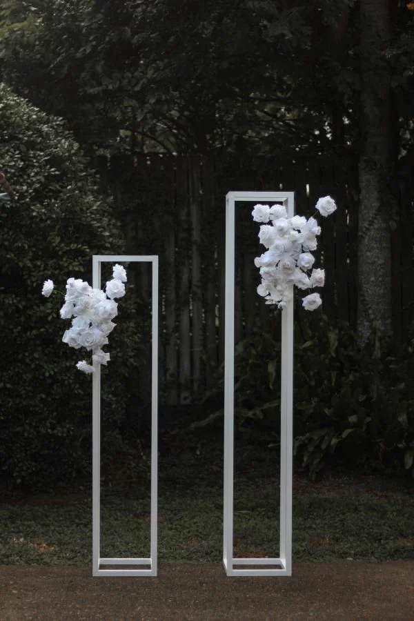 Tall plinth set — Aurora + Co Events