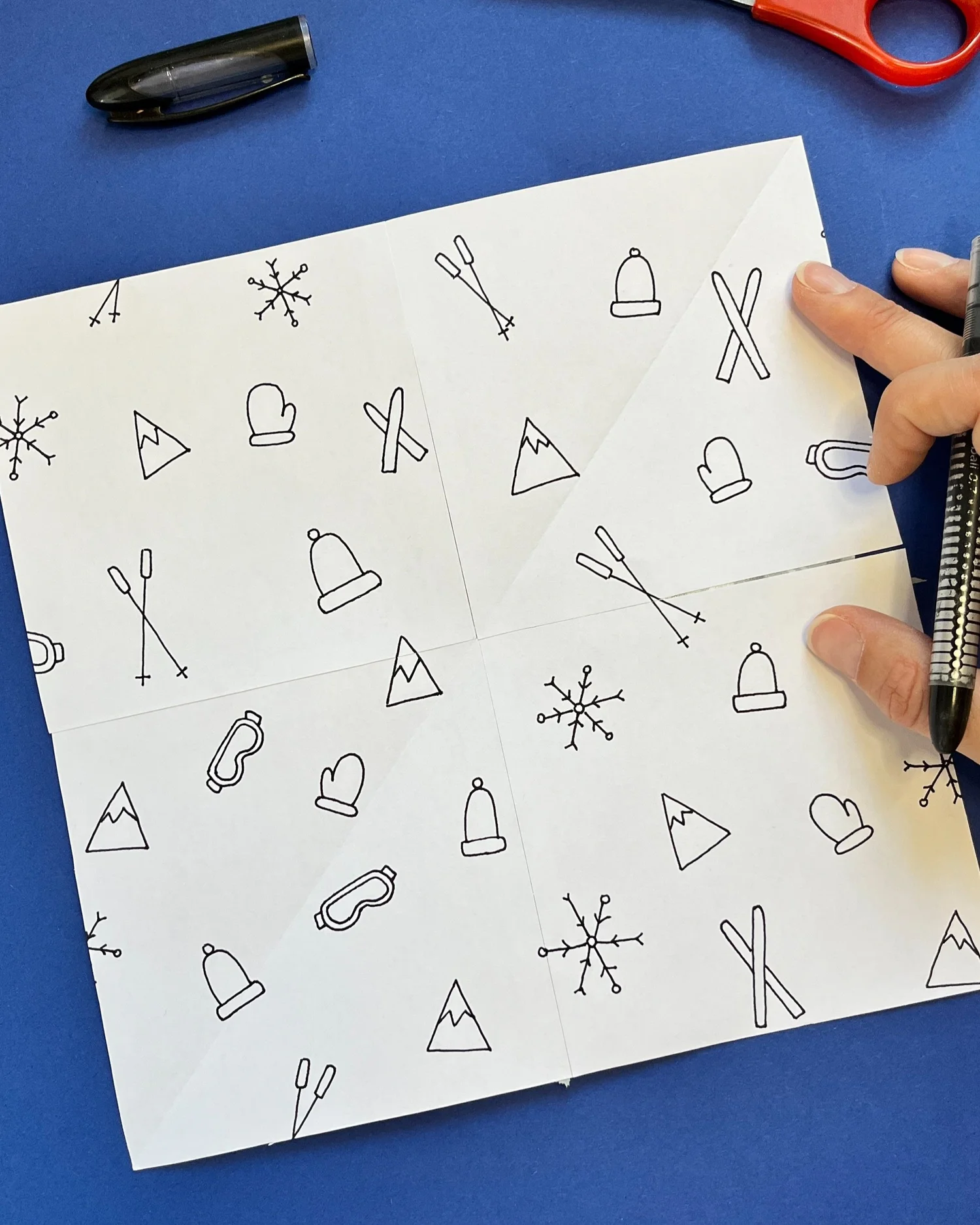 Learn How To Create Repeat Patterns — Alpine Tones Illustration