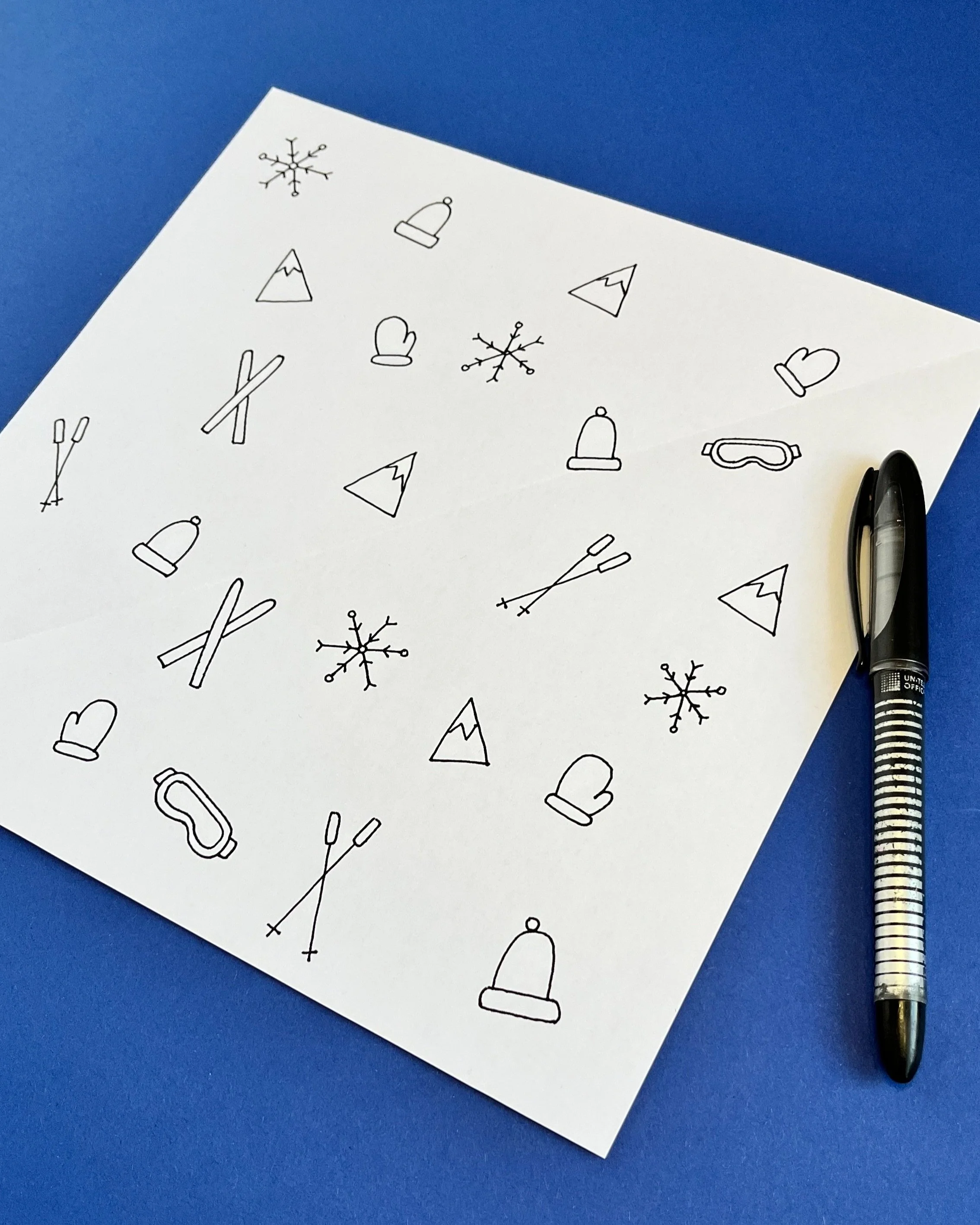 Learn how to create repeat patterns — Alpine Tones Illustration