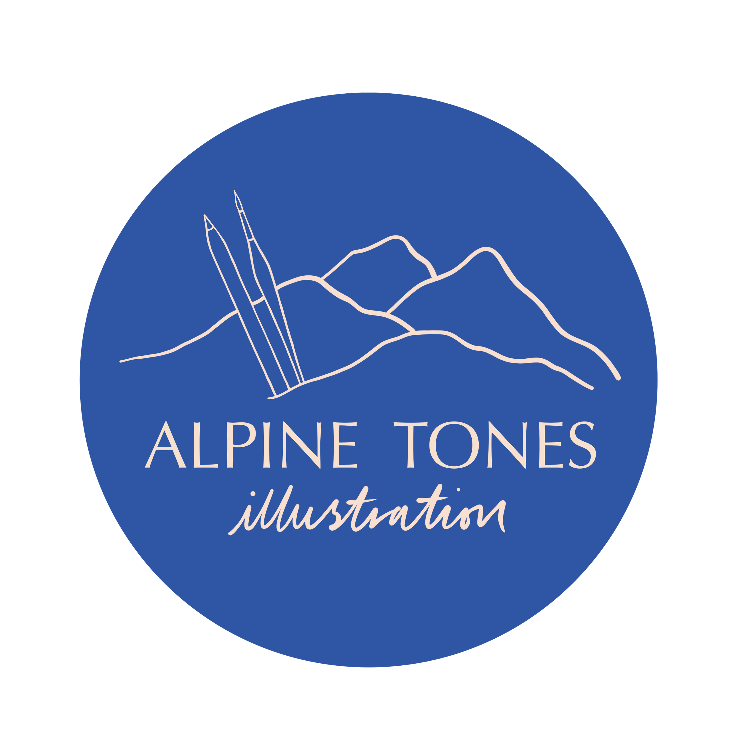 Alpine Tones Illustration