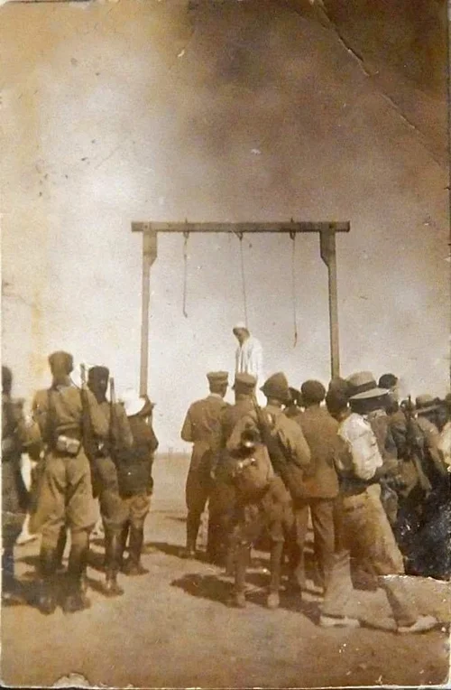 The Execution of Omar Al Mukhtar — Libyan Heritage House