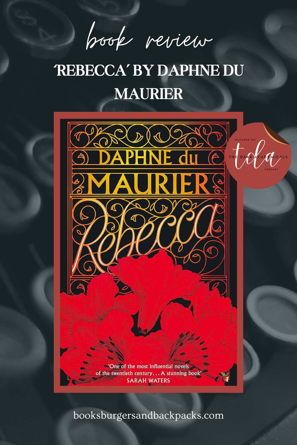 Book Review: ‘Rebecca’ by Daphne du Maurier (1930s romantic Gothic ...