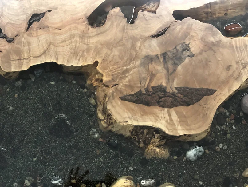 Visual Art — Takaya's Legacy - Honouring the Lone Wolf of Discovery Island