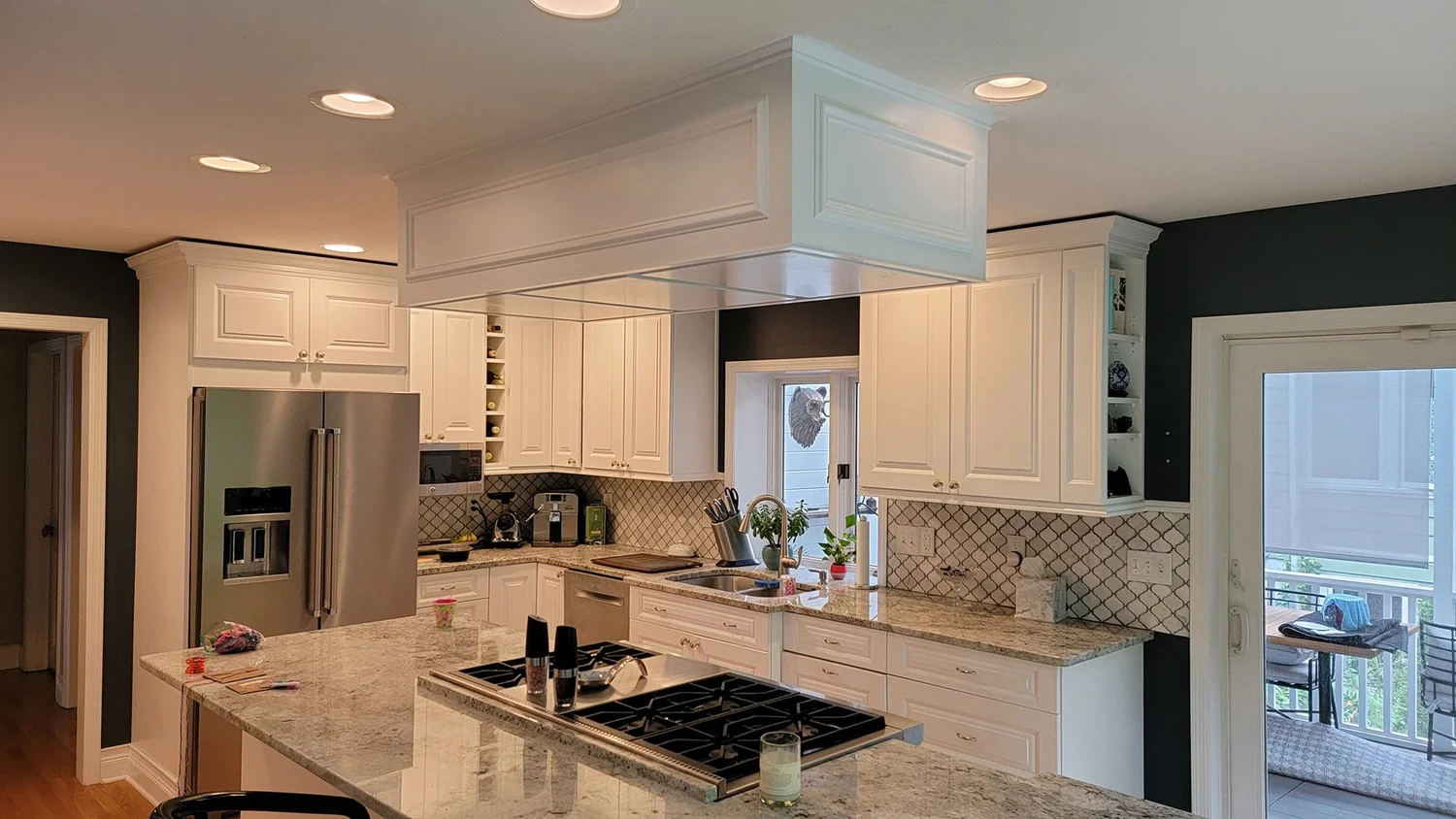 Custom Island Range Hood — Precision Design Build