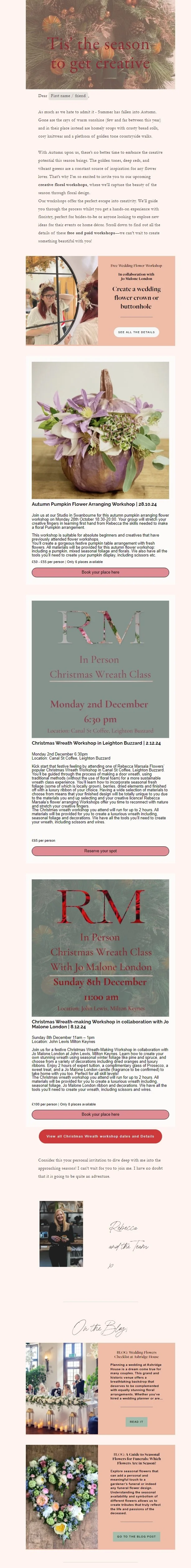 Why Flodesk is the Best Email Marketing Tool for Florists — The Botanic ...