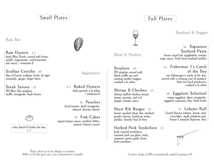 Dinner — Atelier Tony