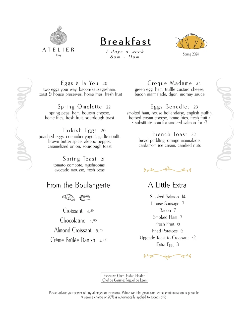 Breakfast — Atelier Tony
