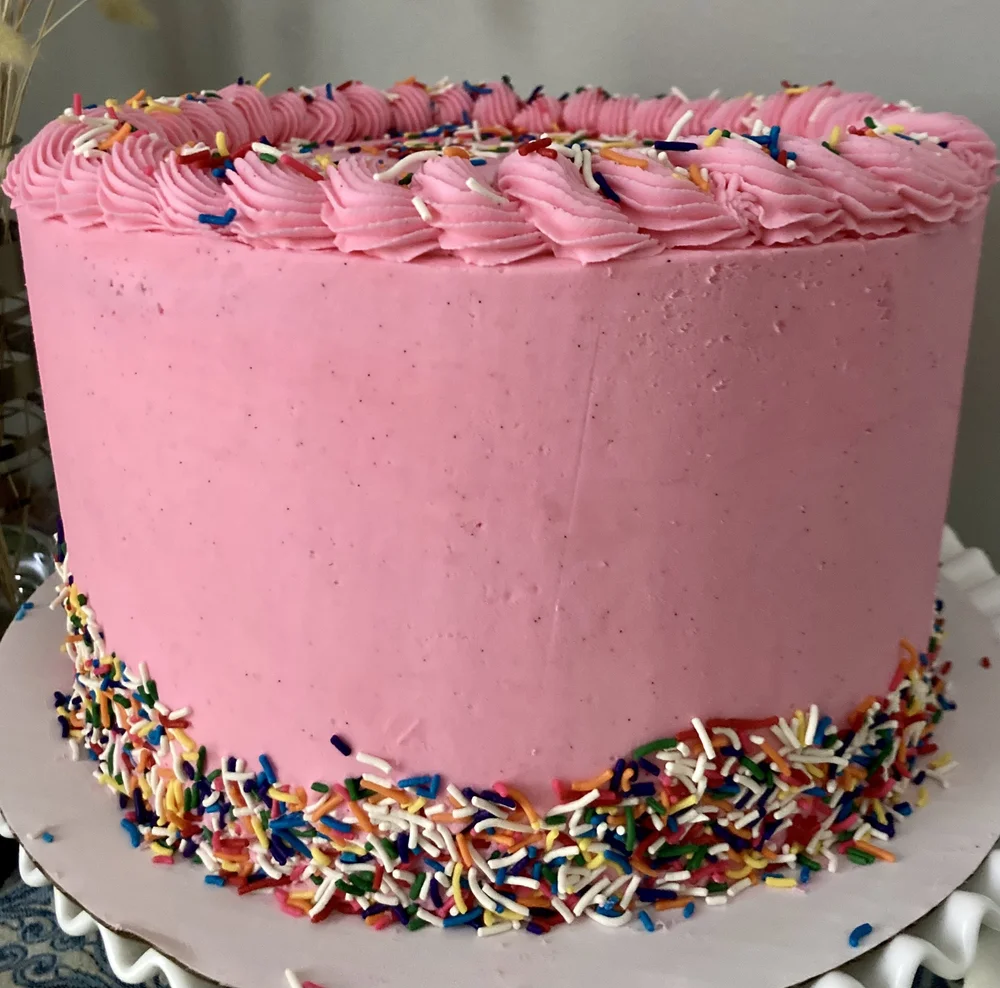 Classic Birthday Cake — NJ — Bakes by Izzy