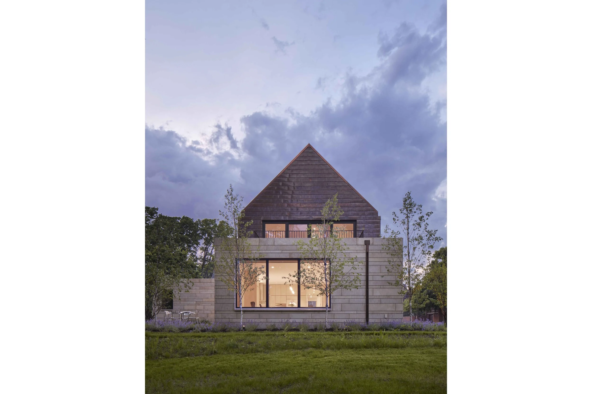 A Pairing of New Homes Integrates Contemporary, Barrier-Free Design ...